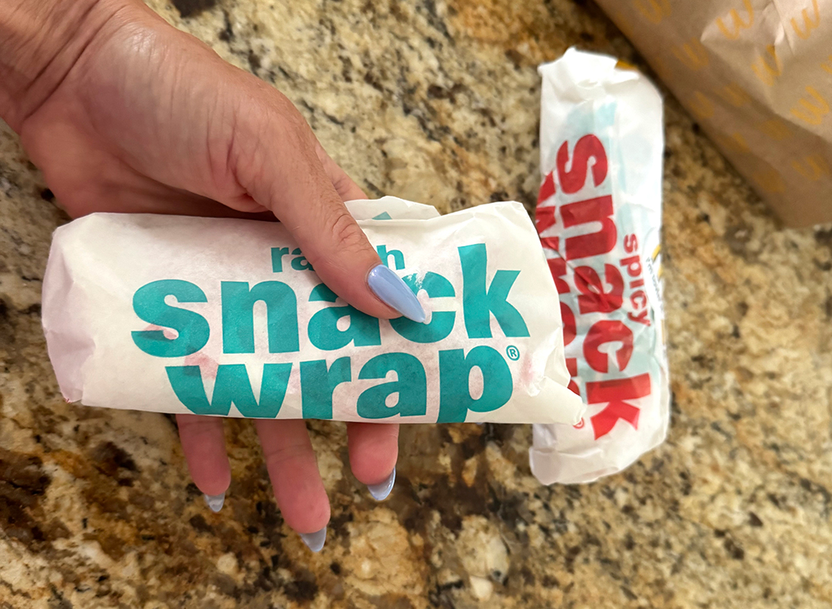 I Tried McDonald’s New Snack Wrap and This Is My Verdict