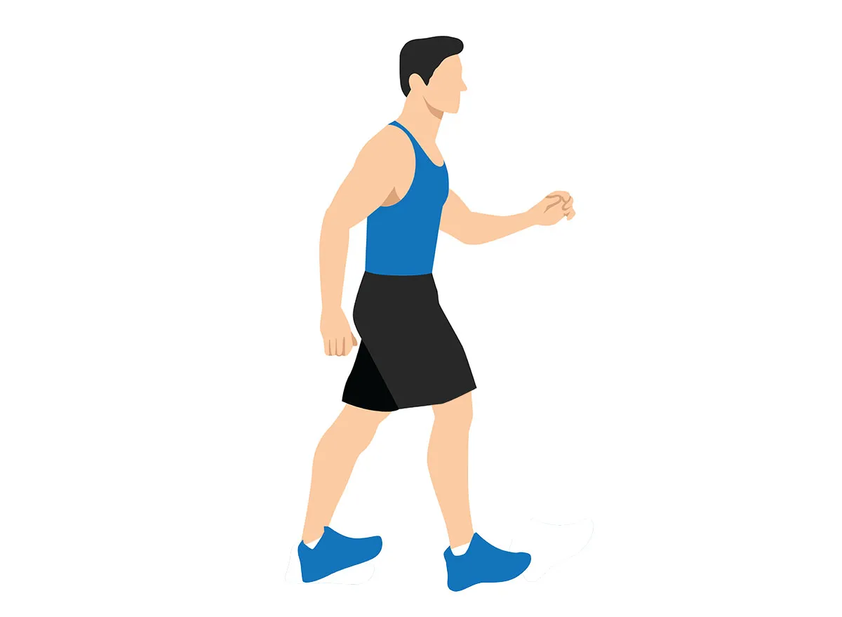 7 Simple Moves To Build Rock-Solid Abs While You Walk