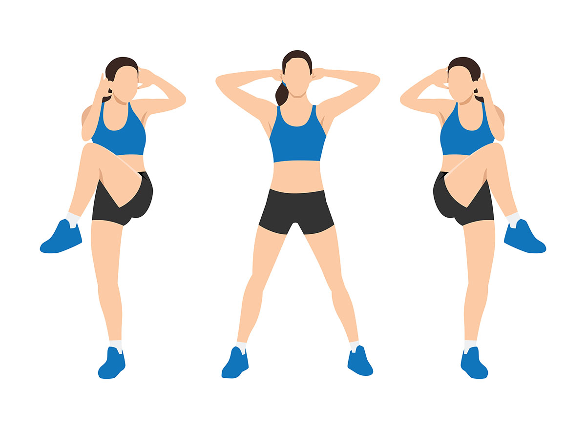 6 Standing Exercises To Melt Belly Fat in 30 Days