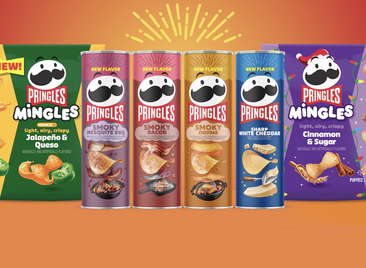 Pringles Just Dropped Six Wild New Flavors for Fall