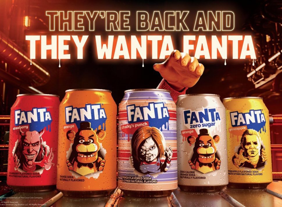 New Fanta Horror Icon Soda Flavors Just Hit Shelves