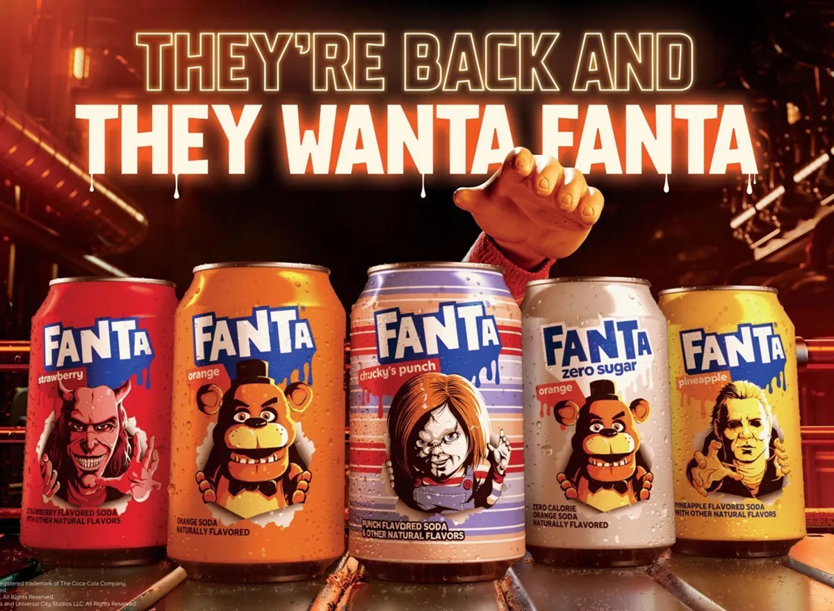 New Fanta Horror Icon Soda Flavors Just Hit Shelves
