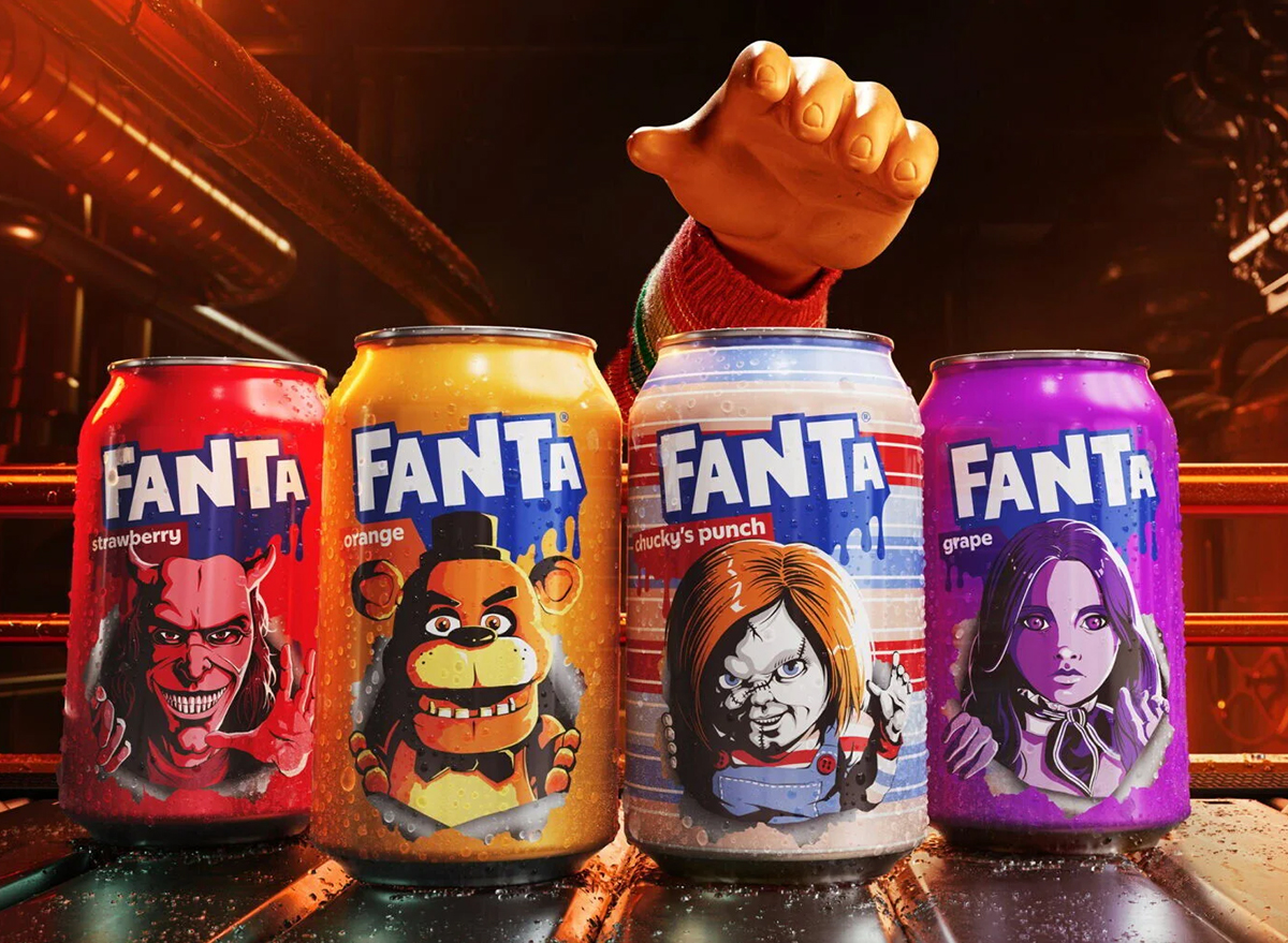New Fanta Horror Icon Soda Flavors Just Hit Shelves