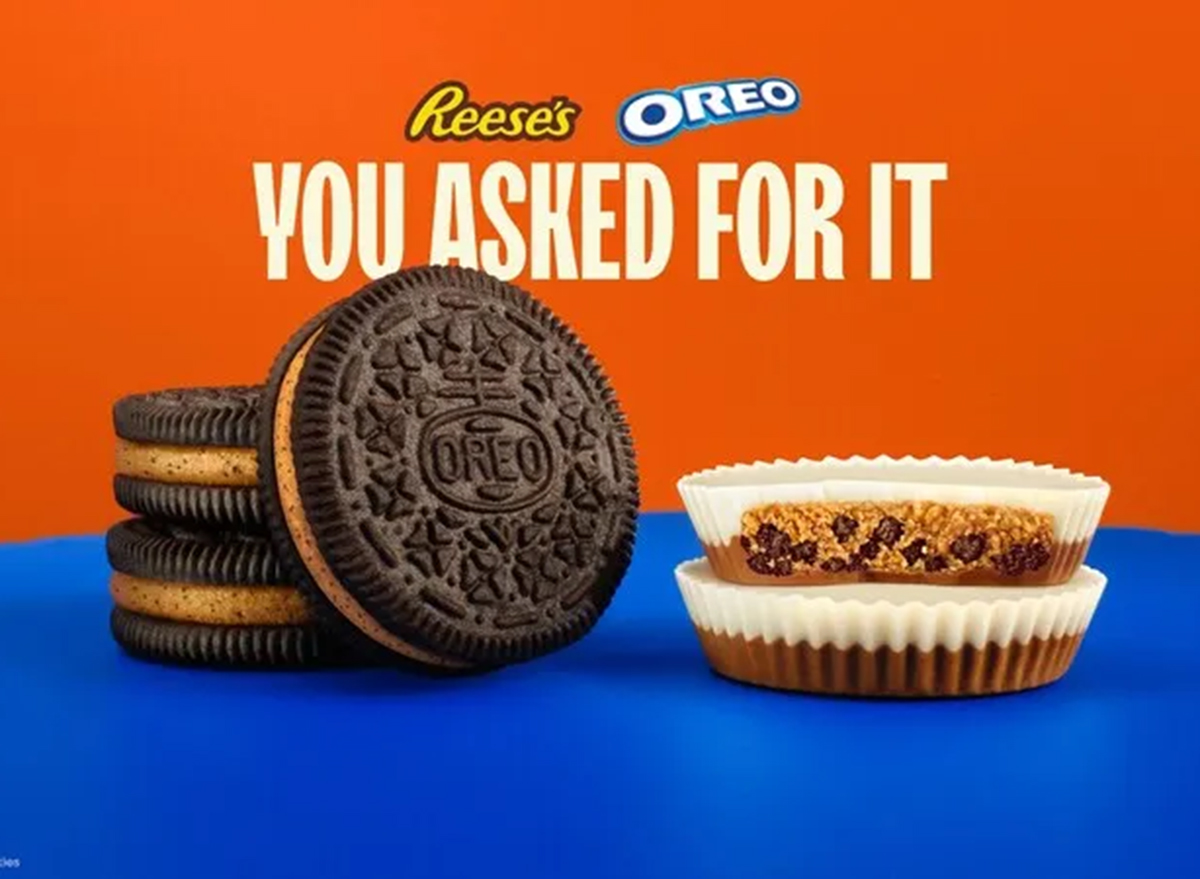 Reese’s and Oreo Just Teamed Up on a Wild New Cookie