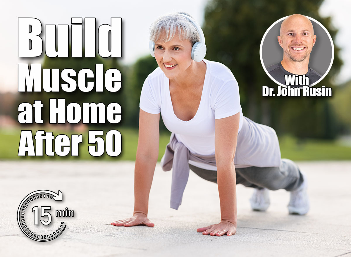 5 Home Exercises to Build Muscle After 50