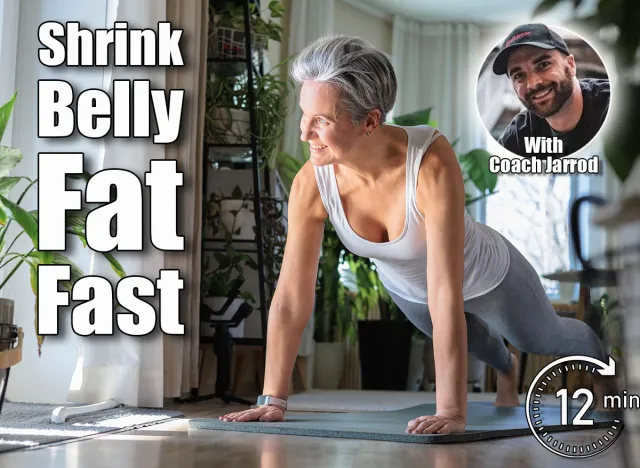 5 Bodyweight Moves That Burn Belly Fat After 45