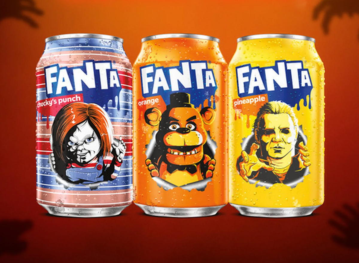 New Fanta Horror Icon Soda Flavors Just Hit Shelves