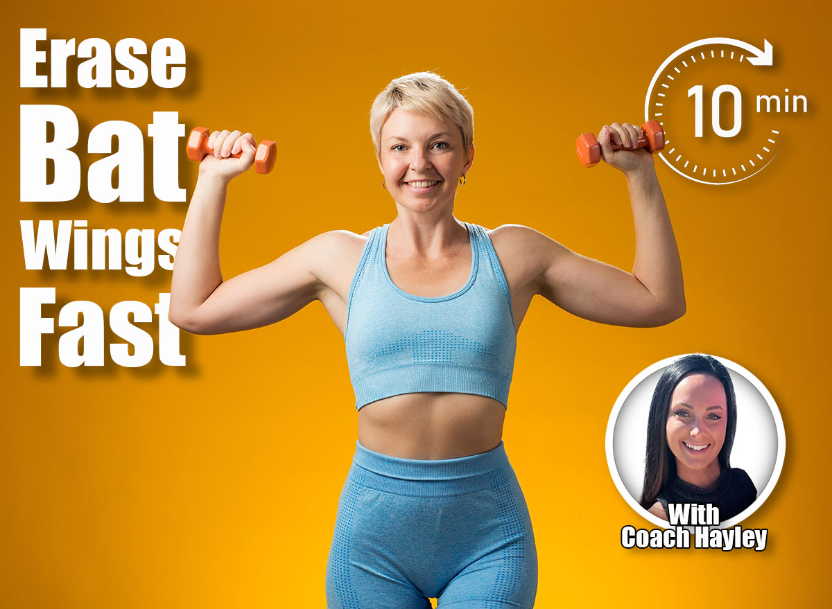 4 Standing Arm Exercises To Banish Bat Wings After 45
