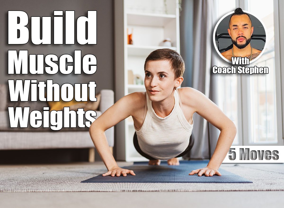5 Bodyweight Moves That Build More Muscle After 45