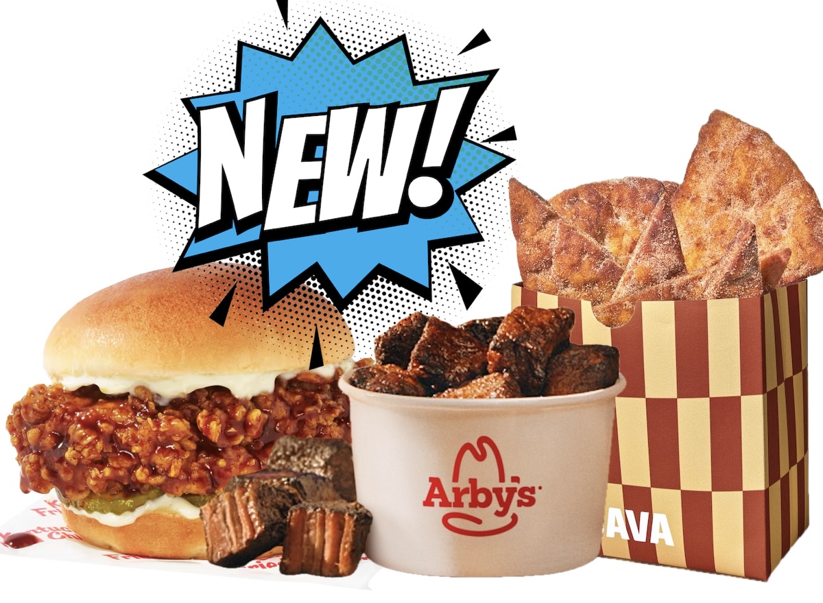 8 Best New Fast-Food Items Hitting Menus This Week