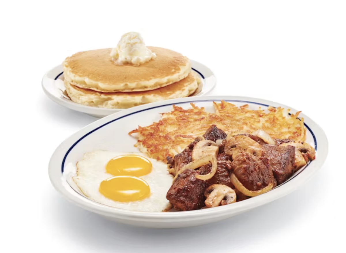 7 Restaurant Chains With the Best Steak and Eggs Breakfasts