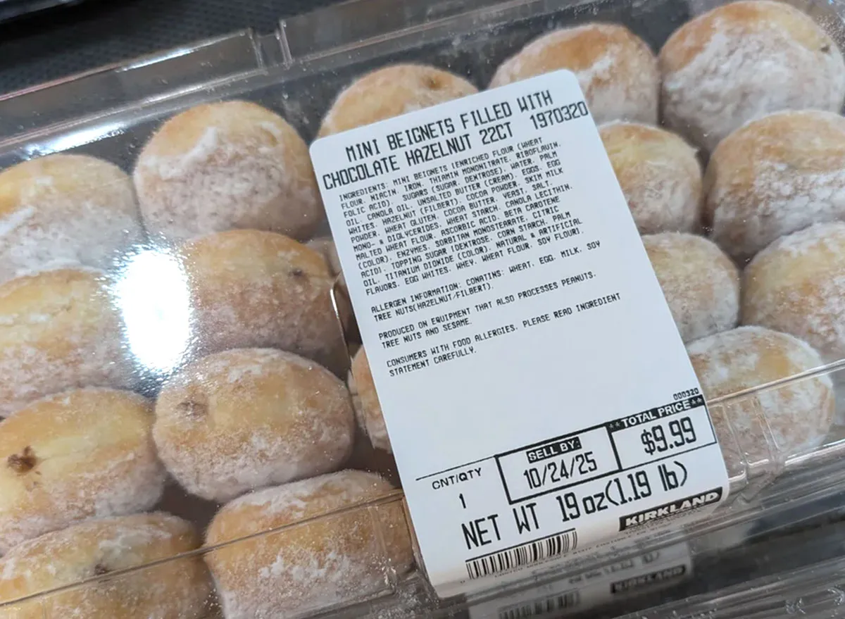 Costco Just Dropped Mini Chocolate Hazelnut Beignets in the Bakery