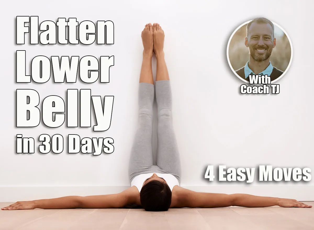 4 Wall Exercises to Flatten Lower Pooch After 45