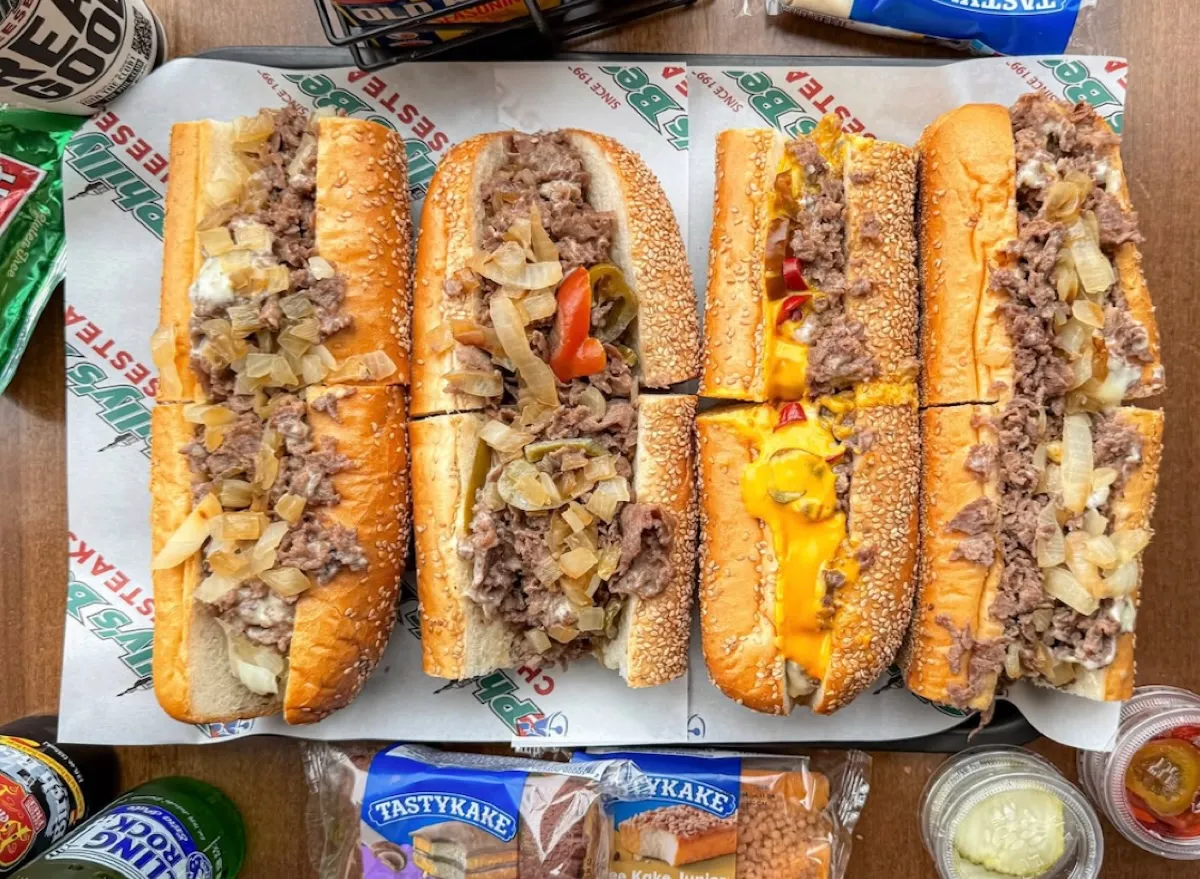 5 Restaurants With the Best Cheesesteaks Philadelphians Approve Of