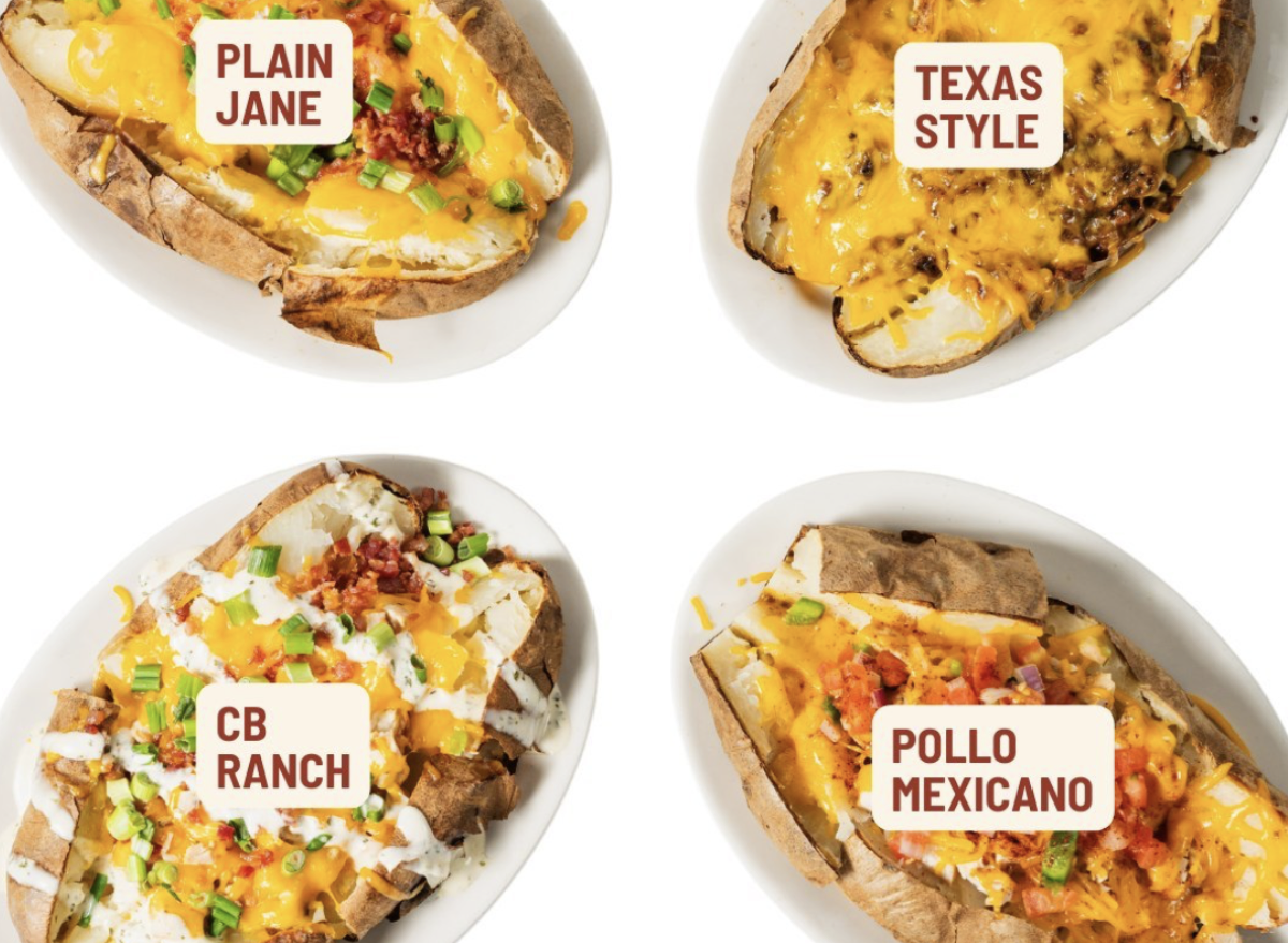 6 Restaurant Chains With the Best Loaded Baked Potatoes, According to Chefs
