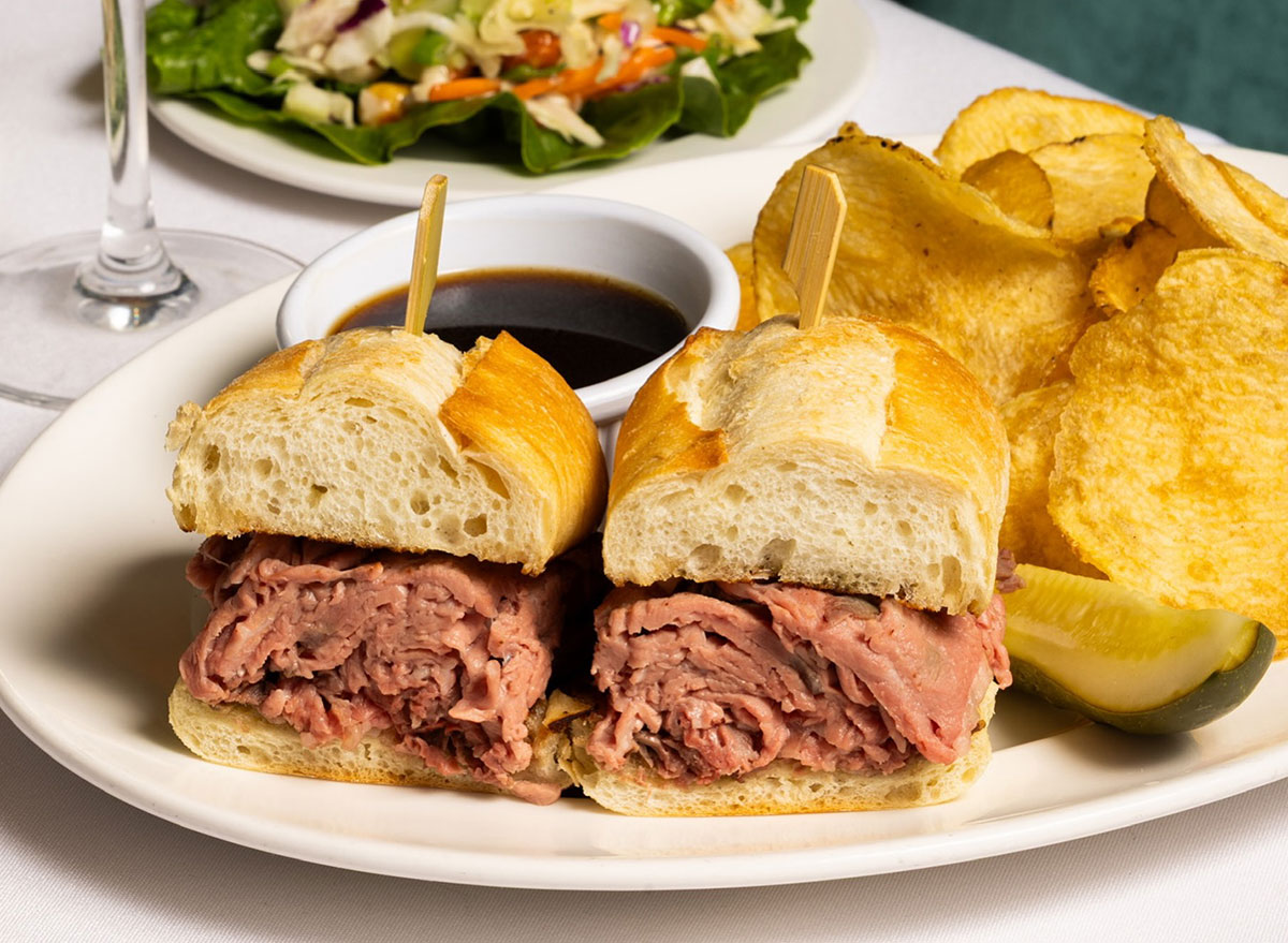 7 Chain Restaurants With the Best French Dip Sandwich, According to Diners