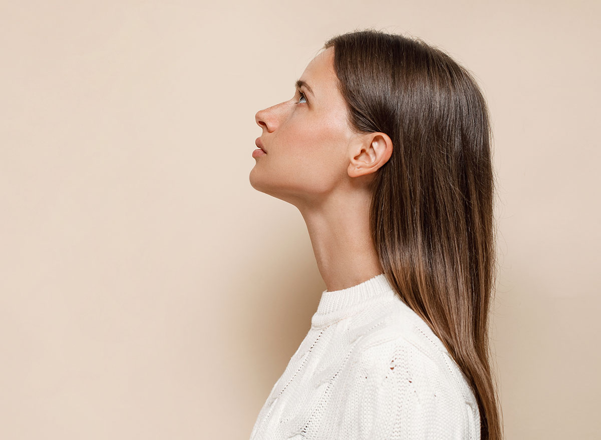 5 Standing Exercises to Tighten Neck and Jawline After 50