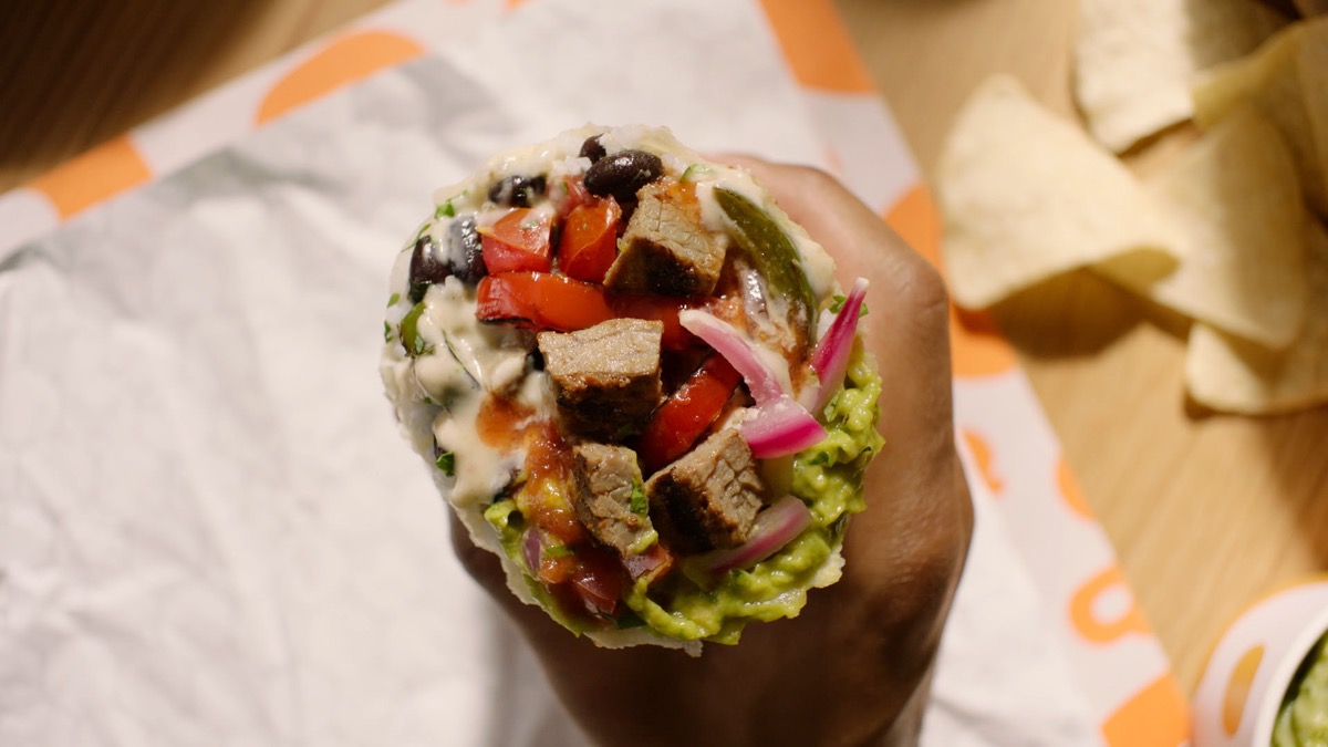 5 Chain Steak Burritos Fans Say Are Stuffed to the Max