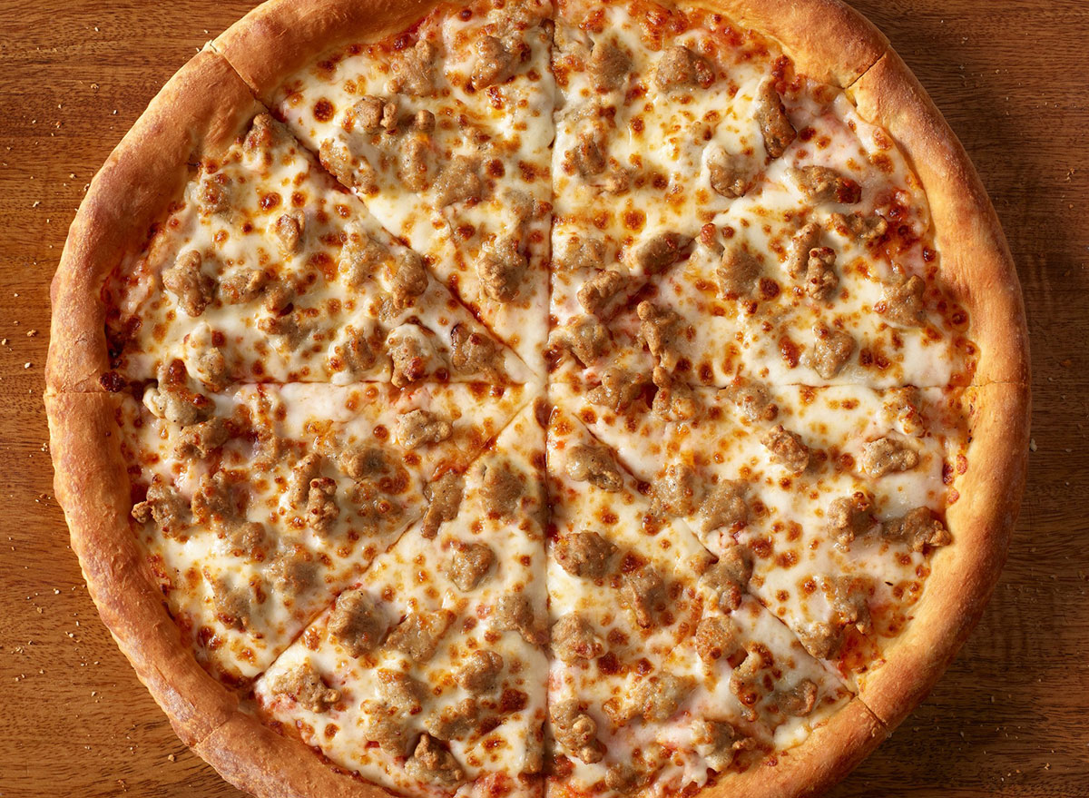 Papa Johns Sausage Pizza