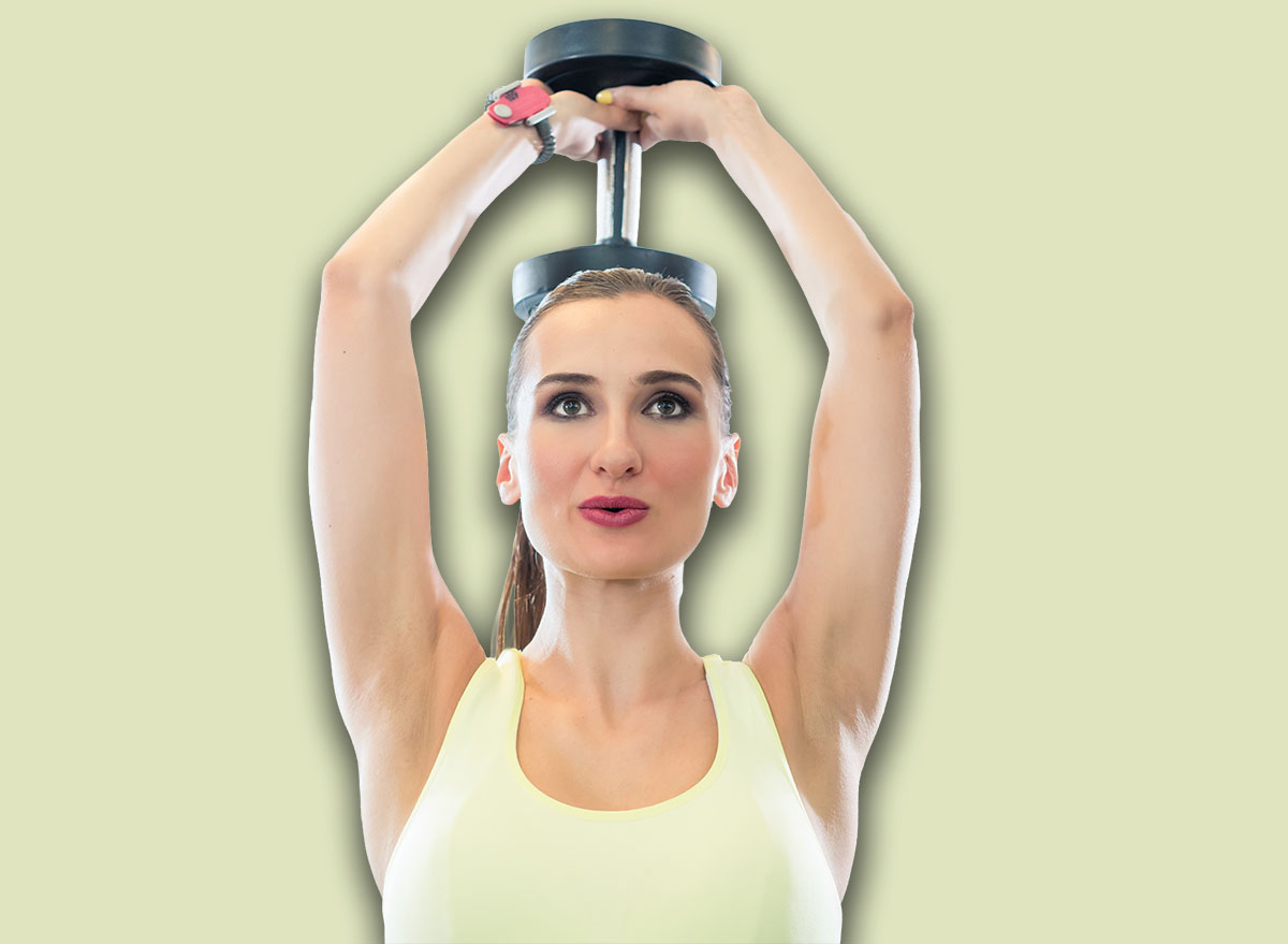 Standing Arm Exercises After 45 to Smooth Jiggle Fast