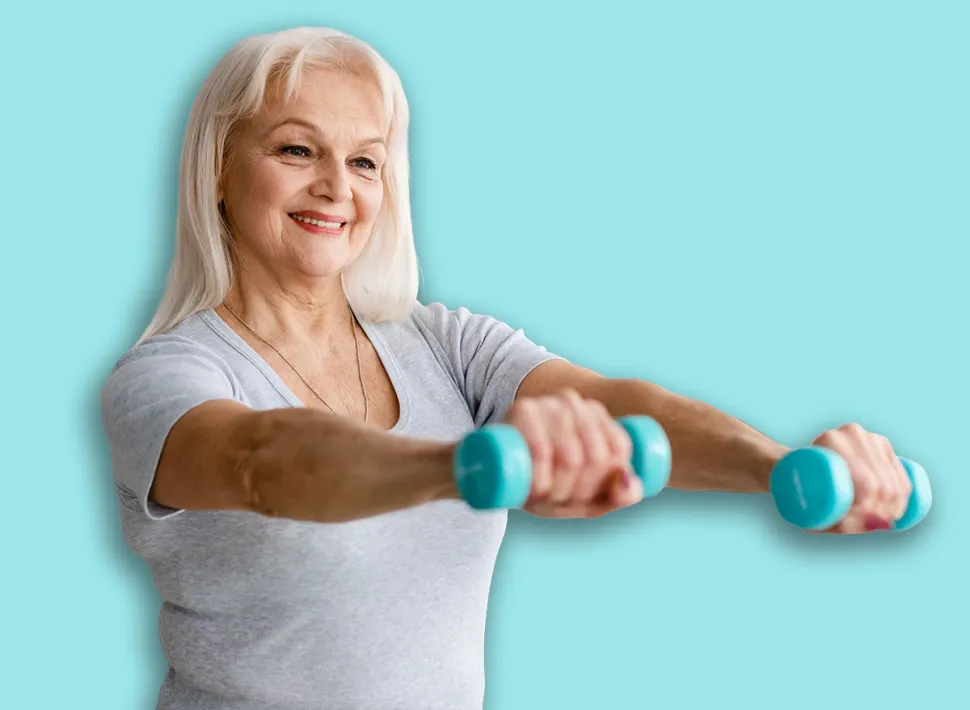 Arm Flab Exercises for Women Over 55: 4 Daily Moves