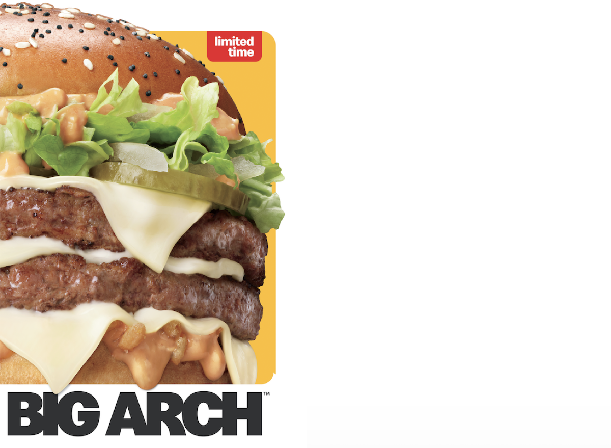 McDonald's Just Added a Massive New Burger to the Menu Today