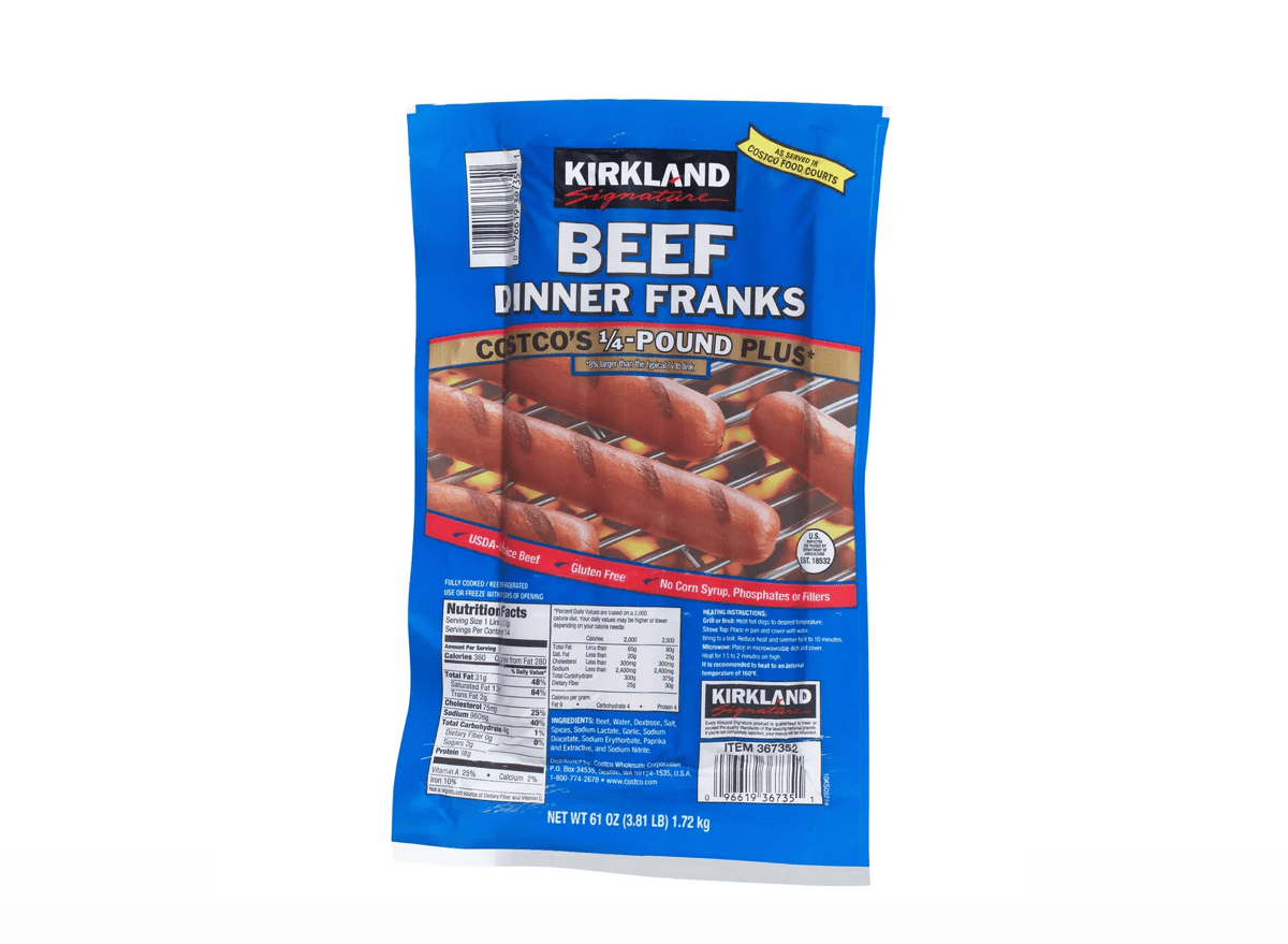 7 Affordable Hot Dog Brands Made With Real Beef