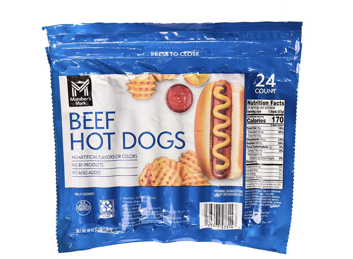7 Affordable Hot Dog Brands Made With Real Beef