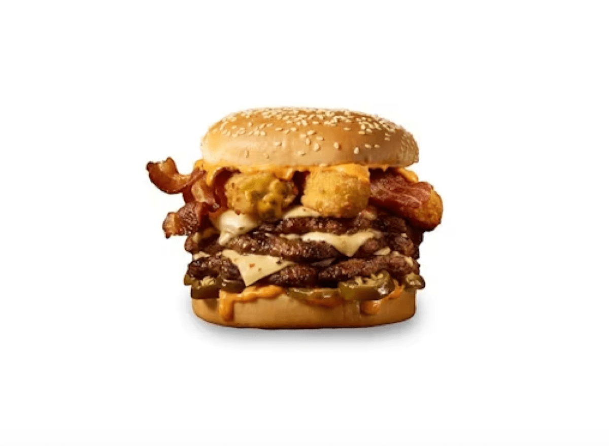 7 Chain Restaurant Burgers With the Most Calories in America