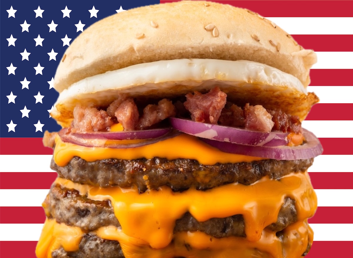 7 Chain Restaurant Burgers With the Most Calories in America