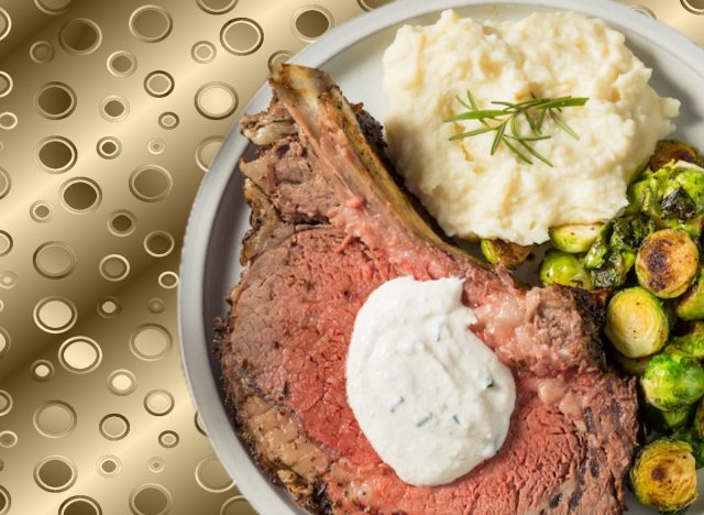 5 Chain Restaurants Serving the Best Prime Rib and Mashed Potatoes