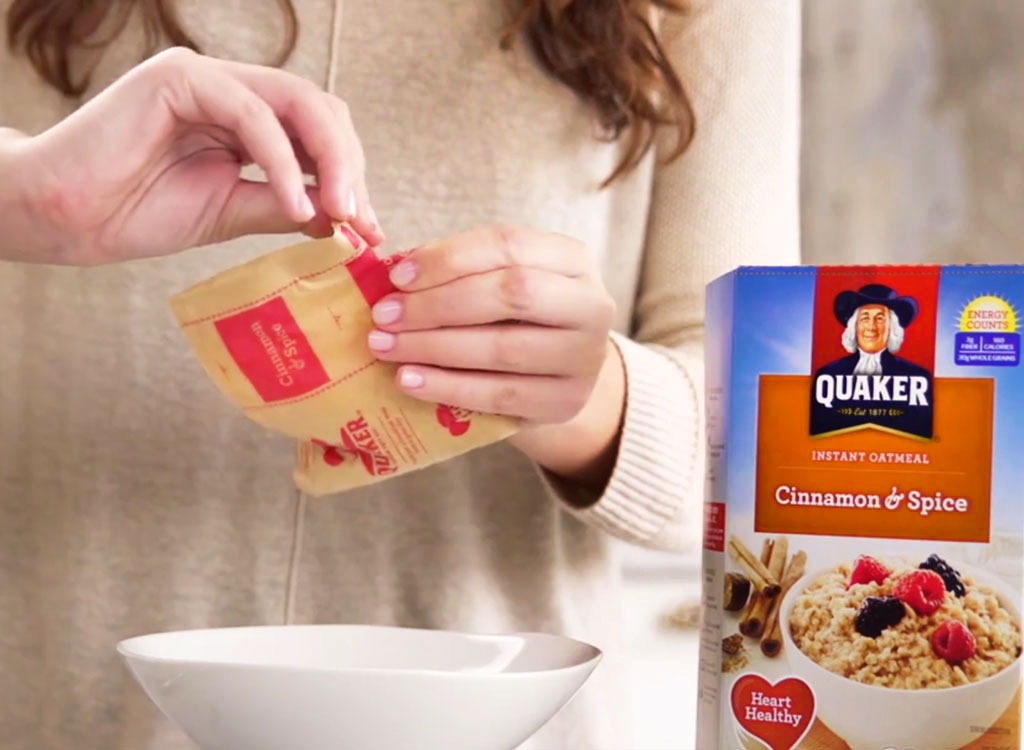 Quaker Oatmeal Bag