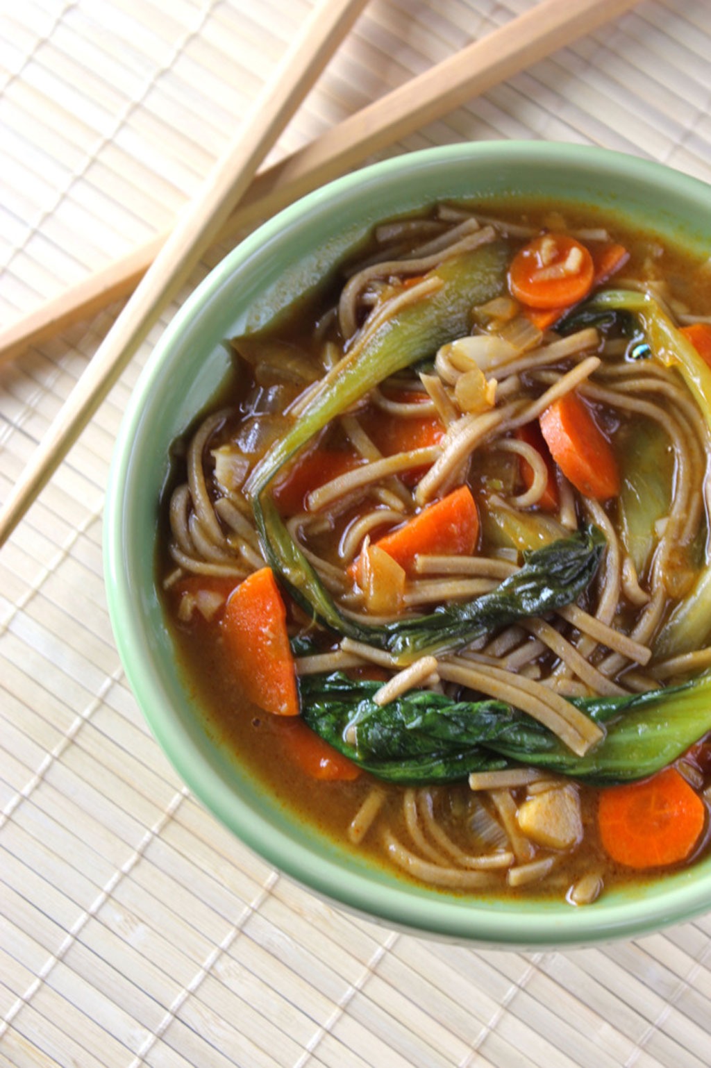 Healthy Asian Soba Noodle Soup — Eat This Not That
