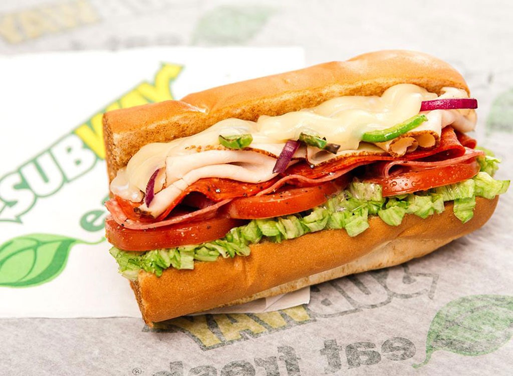 Subway Ham Sandwich